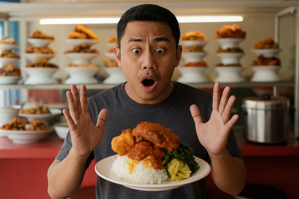 Porsi Besar Nasi Padang: Nikmat atau Kelewat Banyak?